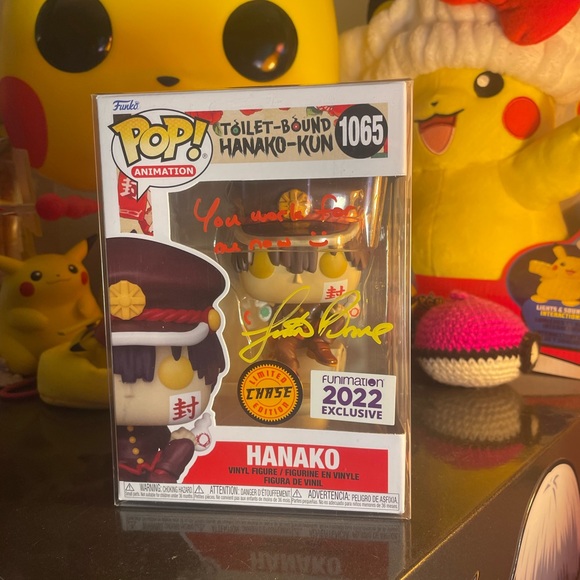 Funko | Toys | Toilet Bound Hanako Kun Chase Funko Pop Signed Justin ...